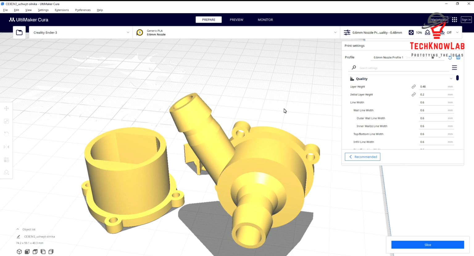 3D Printed Water Pump using DC Motor - TechKnowLab